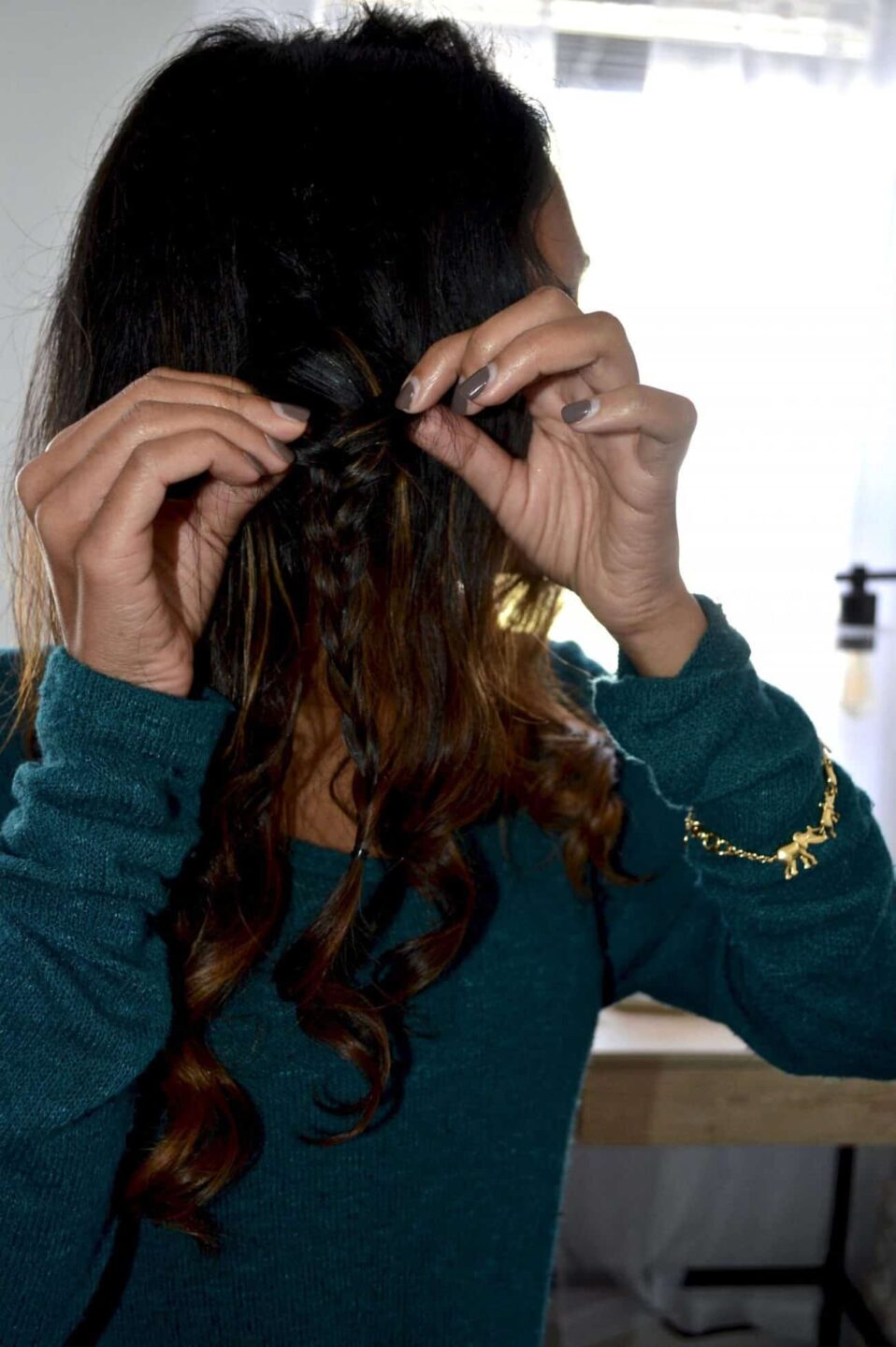 Half Crown Braid Tutorial With Suave - An Unblurred Lady