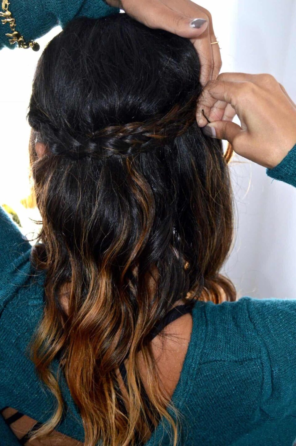 Half Crown Braid Tutorial With Suave - An Unblurred Lady