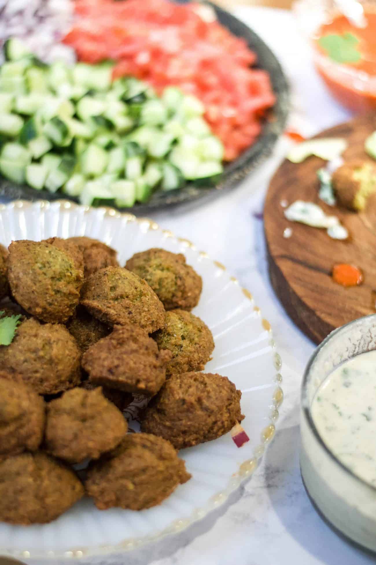 Homemade Falafel Recipe and Gyro Recipe - An Unblurred Lady