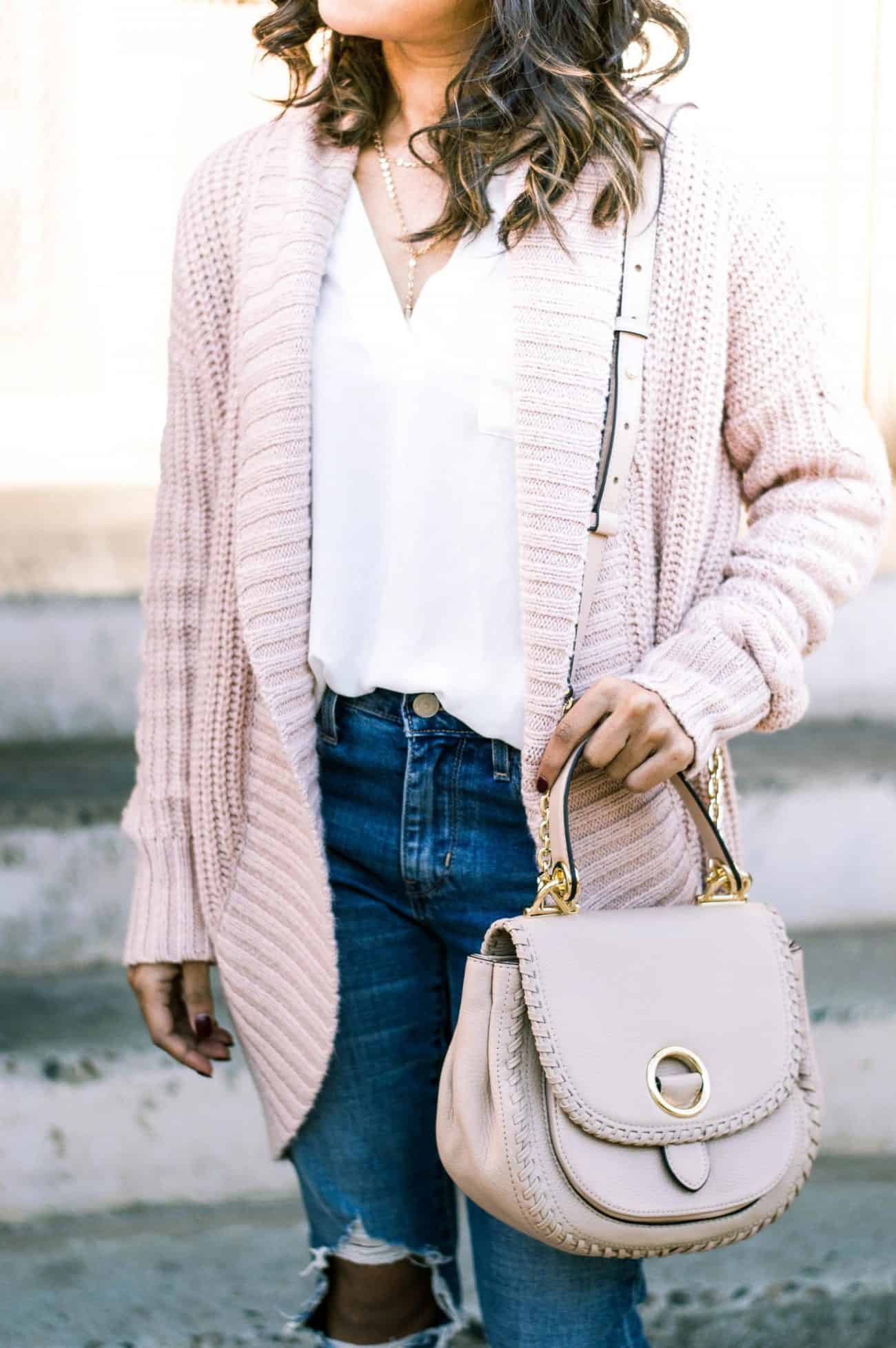 Spring Transitional Outfit + Distressed Denim Options - An Unblurred Lady