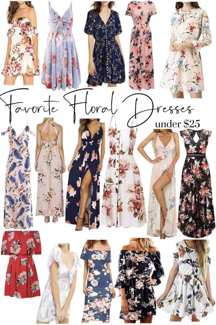 Favorite Spring Floral Dresses Under $25 - An Unblurred Lady