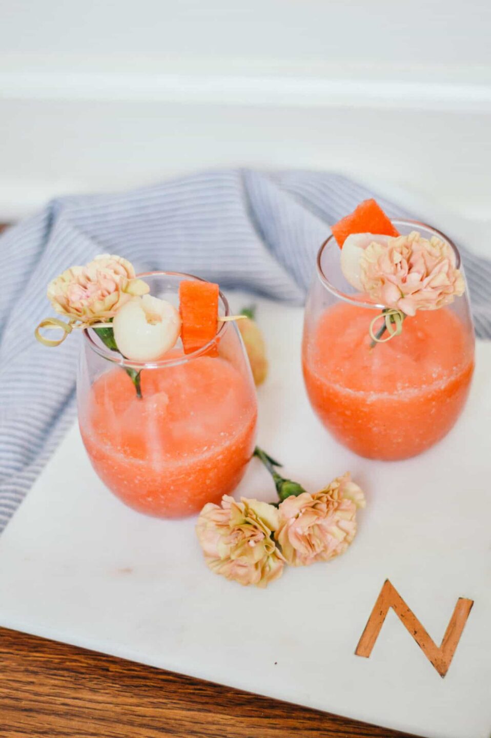 The Easiest Frosé Recipe (Frozen Rosé) - An Unblurred Lady