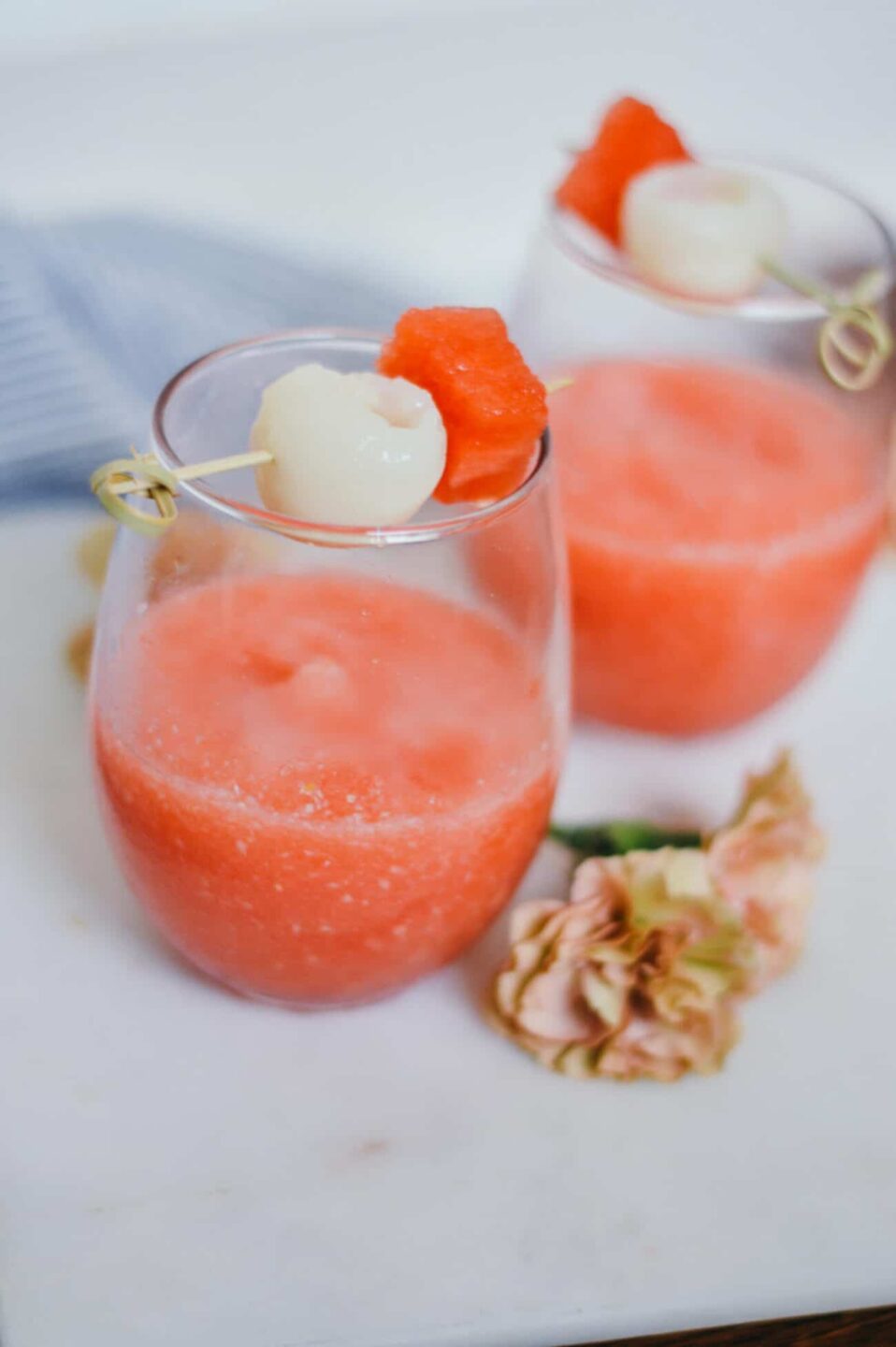 The Easiest Frosé Recipe (Frozen Rosé) - An Unblurred Lady